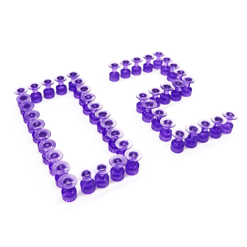 Purple 50Pcs PDR Glue Pull Tabs Automotive Paintless Dent Repair Hail ...