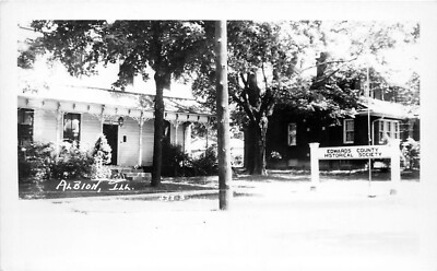 c1930 Edwards County Historical Soc, Albion, Illinois Real Photo ...