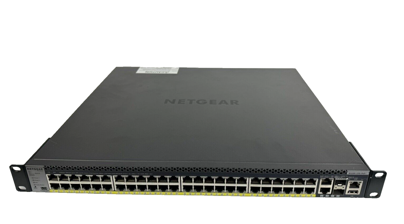 NetGear ProSafe M4300-52G -PoE+ 48 port Managed Gigabit Ethernet Switch ...