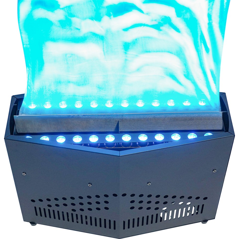130W RGB 3in1 LED Fake Fire Light DMX Stage DJ 3D Fake Flame Light Lamp ...