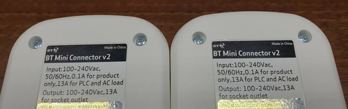2 x BT Mini Connectors v2 VERSION 2 1000Mbps 1GB Powerline Adapters ...