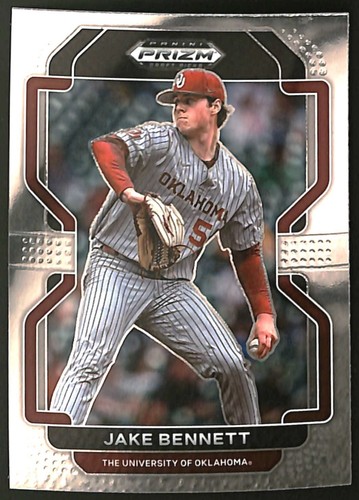 2022 Panini Prizm Draft Picks #PDP45 Jake Bennett Rookie Washington Nationals | eBay