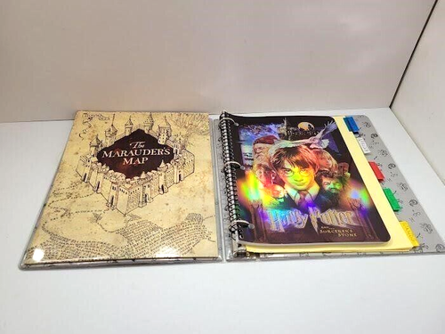Harry Potter Binder Folder Composition Book 1 Subject Notebook School ...