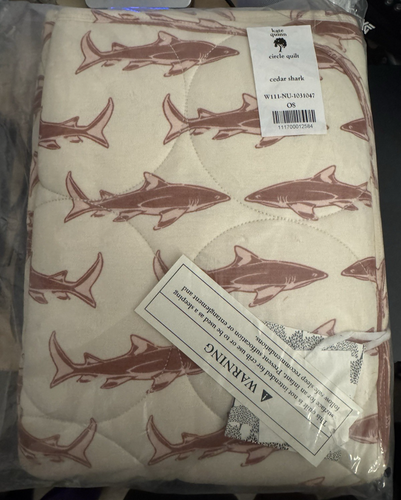 Kate Quinn Circle Quilt Cedar Shark NEW with tags | eBay