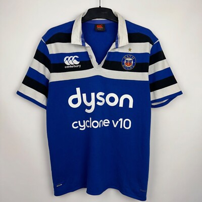BATH RUGBY 2018 2019 HOME RUGBY UNION JERSEY CANTERBURY SHIRT sz S MEN ...