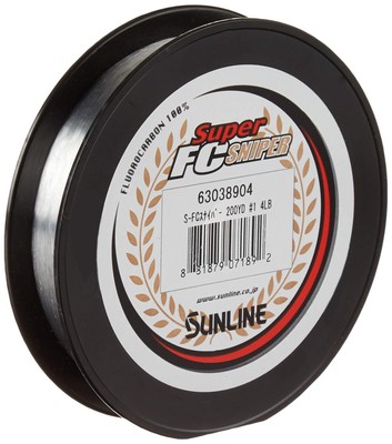 Sunline Super FC Sniper Fluorocarbon Fishing Line 20-Pounds/165-Yards ...