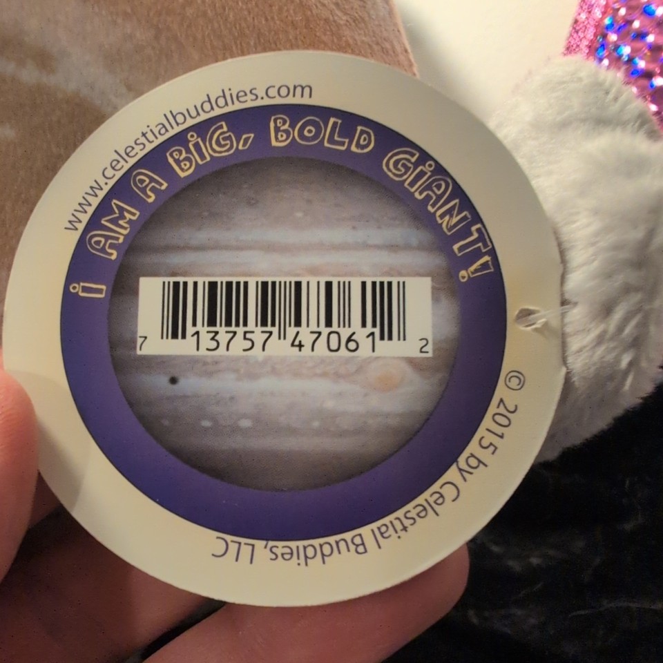 Celestial Buddies Solar System Planet Jupiter Stuffed Plush Toy ...