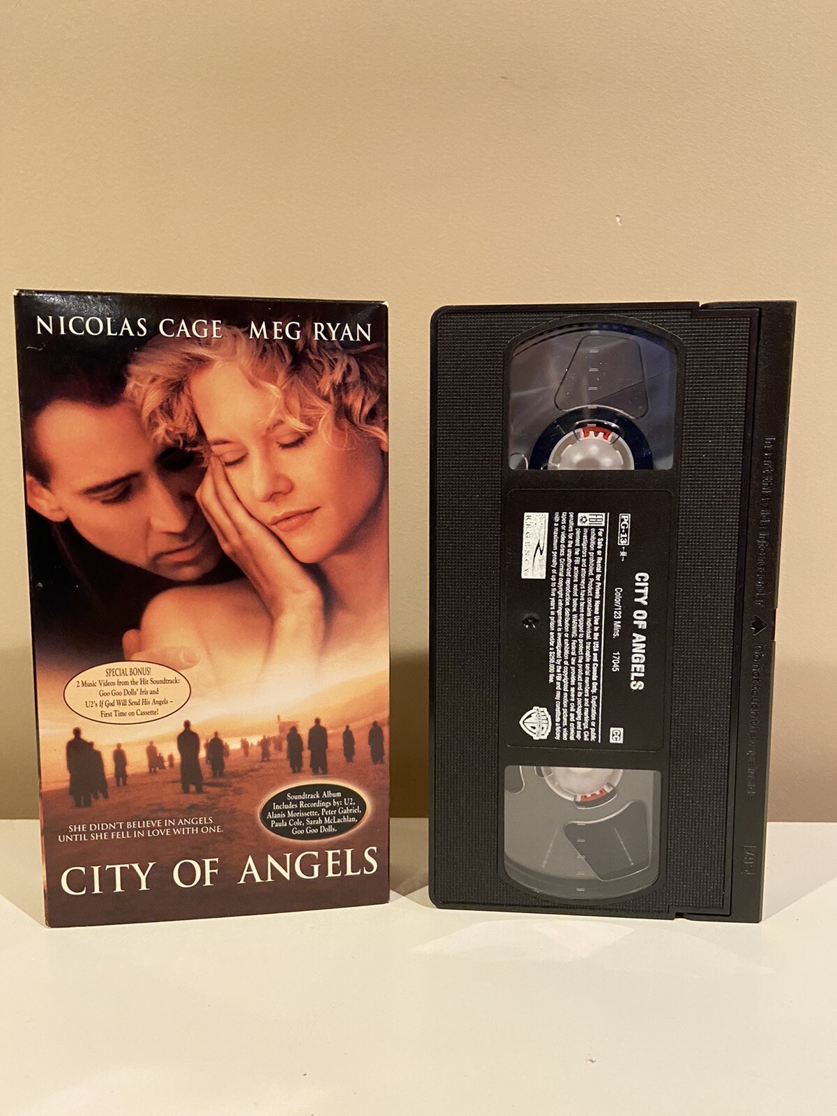City of Angels (VHS, 1998) Nicolas Cage Meg Ryan 85391632030| eBay