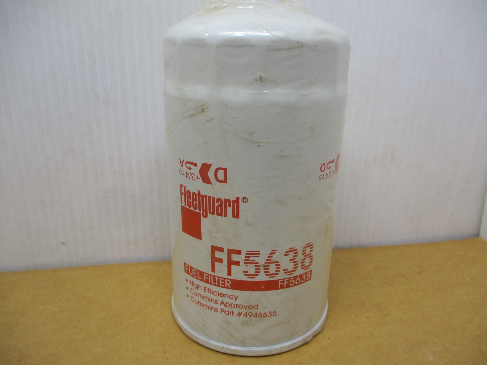 Fleetguard FF5638 Fuel Filter Cummins Filtration Case of 12 for sale ...