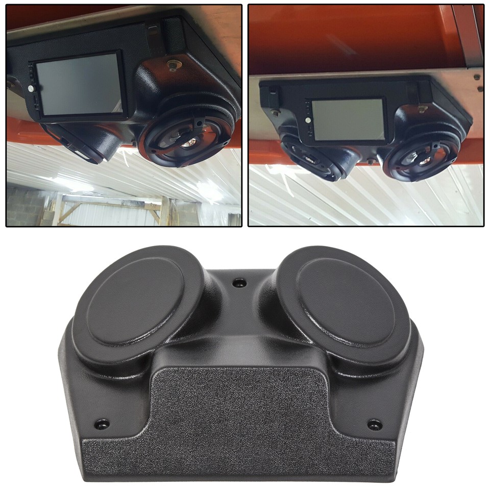 6.5'' Overhead Speaker Console Stereo Radio Cover For Golf Cart UTV ...