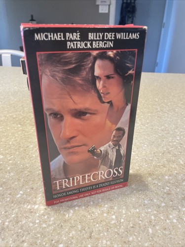 Triple Cross VHS Full Length Screener Promo HALLMARK Patrick Bergen ...