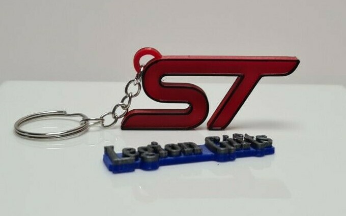 keyring fob for ford focus mondeo fiesta puma ST st150 st500 st225 ...