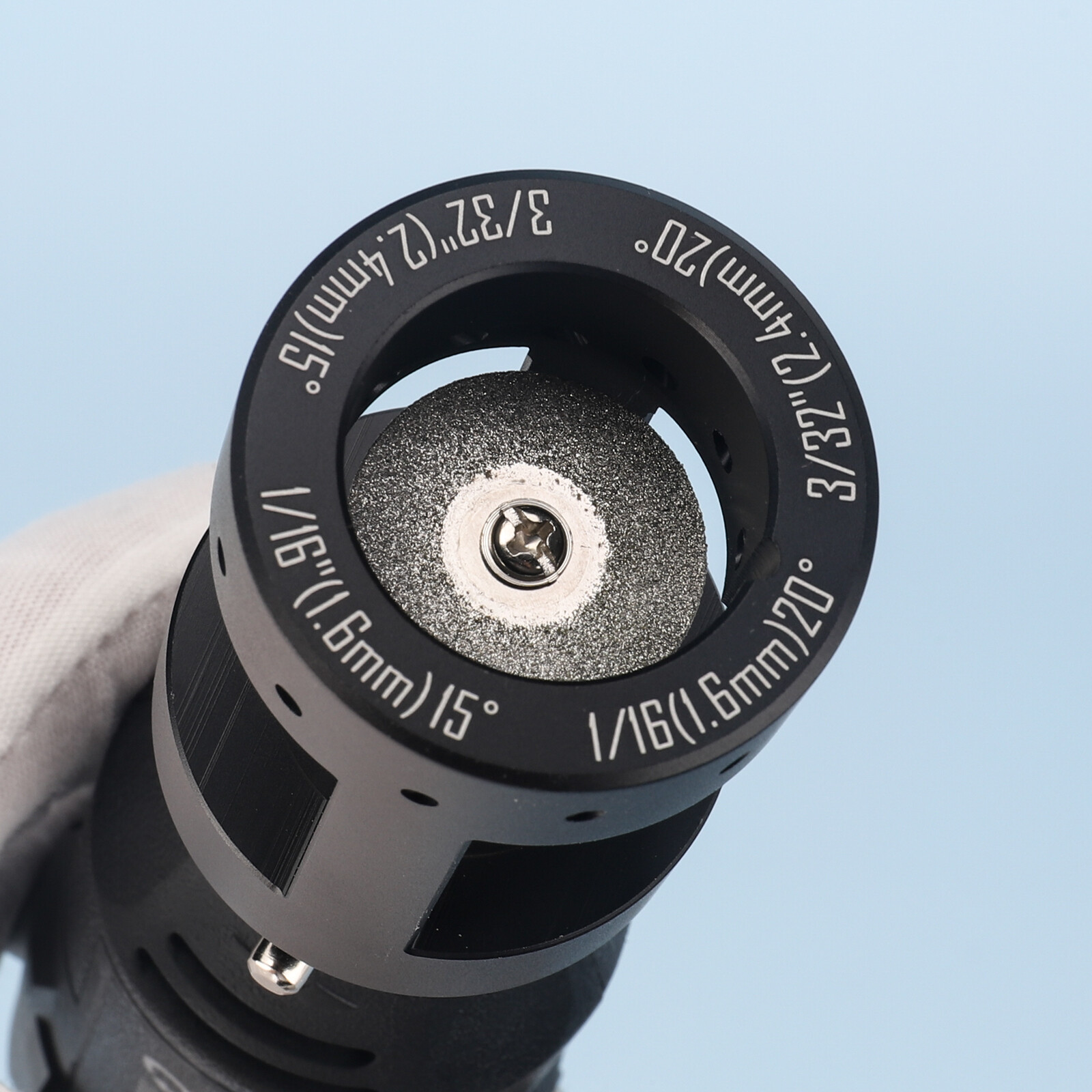 TIG Welding Tungsten Sharpener Grinder Multi-Angle Offsets Cut off TOOL ...