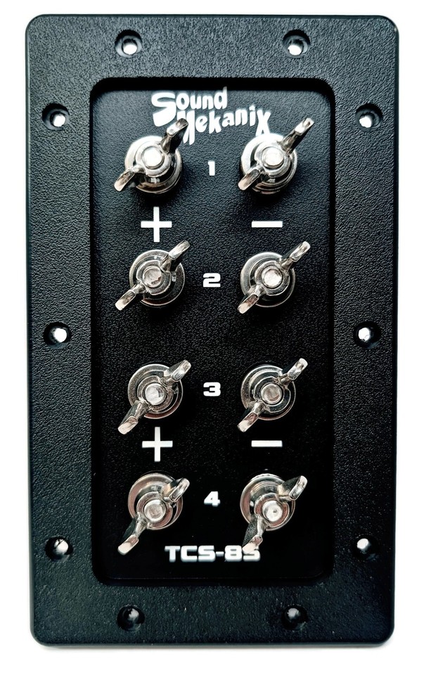Quad Subwoofer Speaker Box Terminal Cup, QUAD Input - TCS-8S Black | eBay