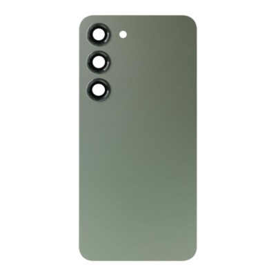 Back Glass with Camera Lenses for Samsung Galaxy S23 Green Aftermarket ...