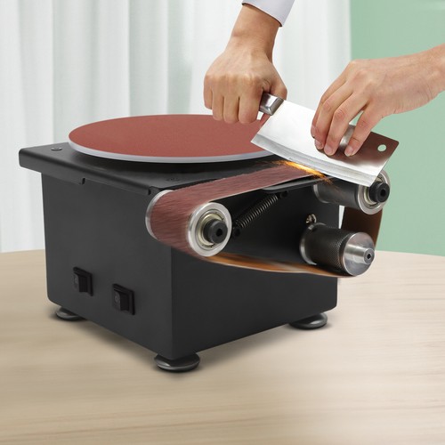 6-Inch Wood Metal Sanding Disc Mini Belt Disc Sander Grinding Sanding ...