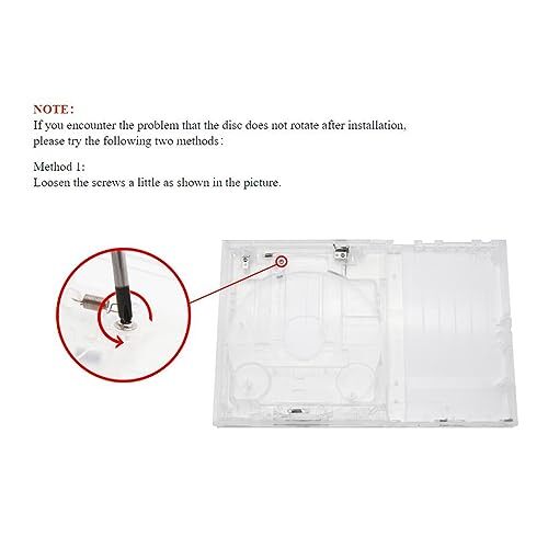 DIY Replacement Game Console Clear Case for PS 2 Slim 90000 and 70000 ...
