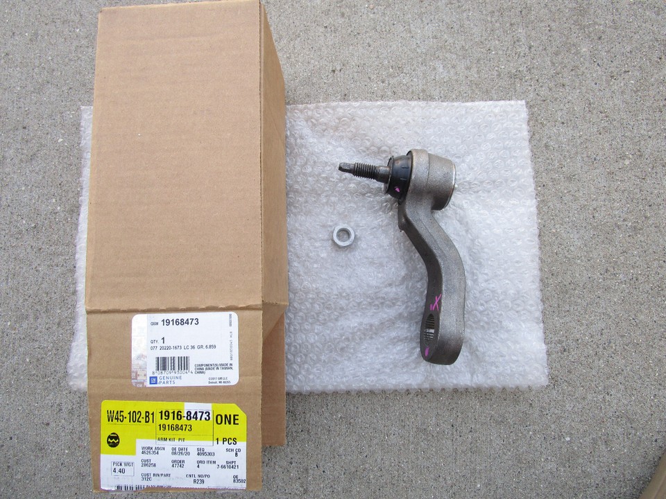1999-2020 GM Chevy Steering Pitman Arm OEM | 19168473 | Genuine OEM ...