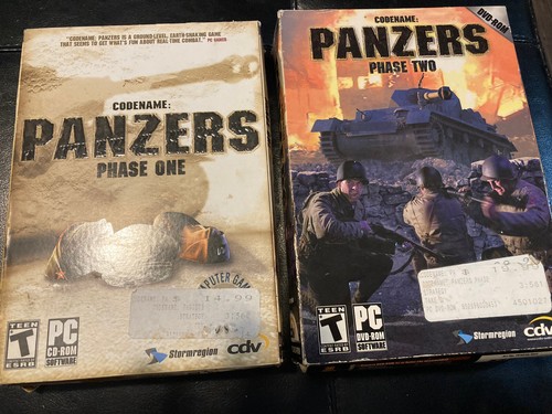 Code name: Panzers Phase One & Two Video Games new never opened | eBay