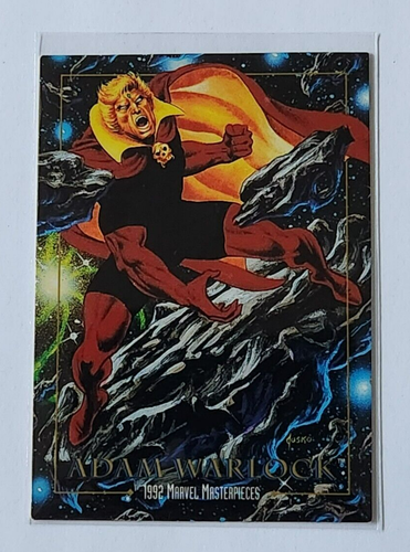 1992 MARVEL ADAM WARLOCK TRADING CARD | eBay