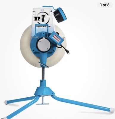 Portable Softball Pitching Machine, Throws up to 70 MPH, 360 Degree ...