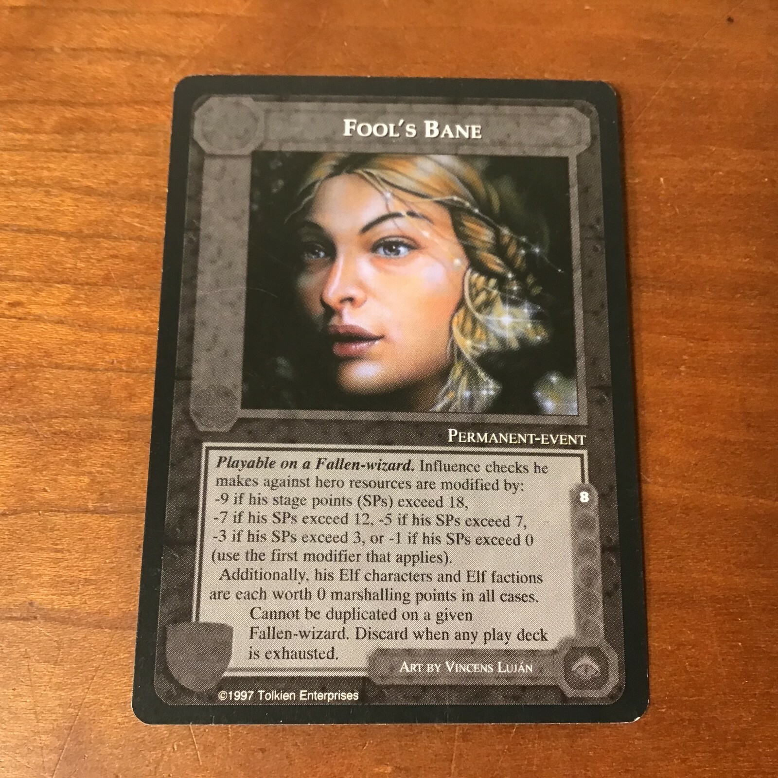 Fool's Bane - The White Hand - Middle Earth CCG - MECCG Black Border | eBay