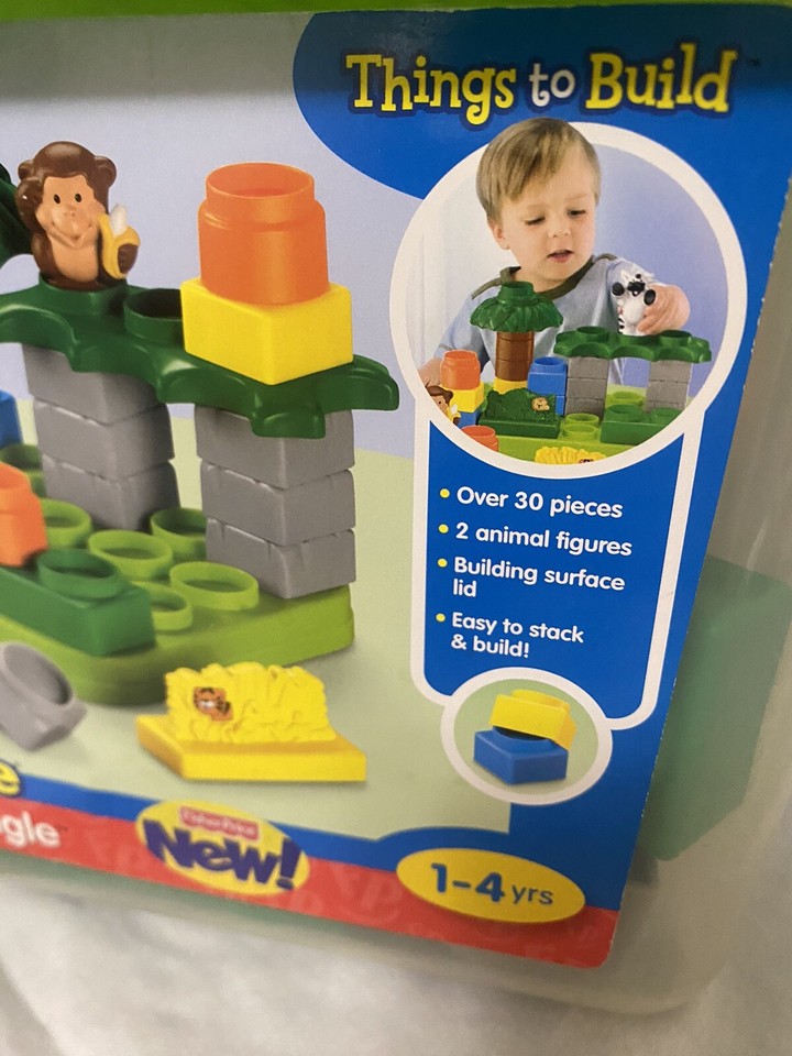 Little People Build & Fun Jungle Set By Fisher Price | eBay.de