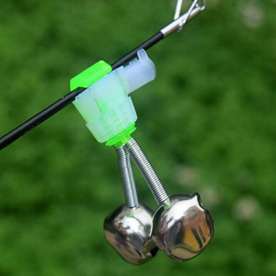 10Pcs Double Bells Outdoor Fishing Bell Fishing Alarm Bell Fishing ...