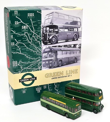 EFE 1/76 AEC RF Coach + RT Bus Green Line Diecast Model Bus Set 5 | eBay