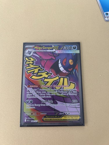Mega Gengar Ex Ascended Heroes 269 217 Mega Attack Rare Pokemon Card
