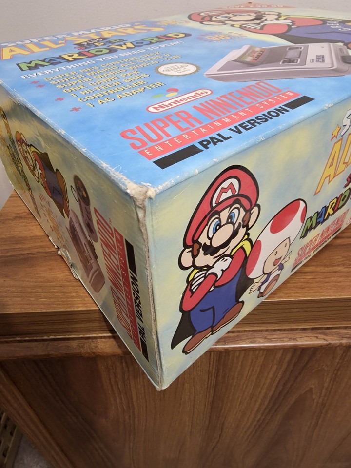 SNES Console Super Mario World/ All Stars Variant Boxed | eBay UK
