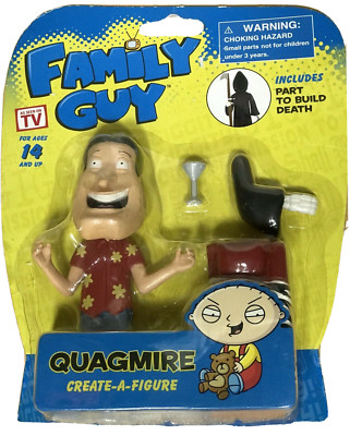 Family Guy As Seen On TV Quagmire Figure Includes Part to Build Death ...