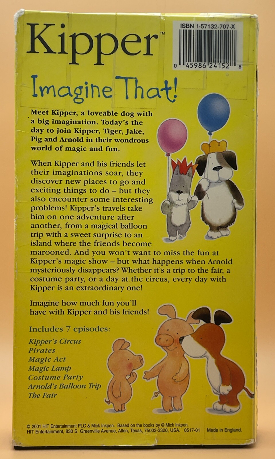 Kipper - Imagine That (VHS, 2002) for sale online | eBay