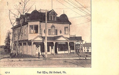 Old Orchard ME Post Office Postcard | eBay