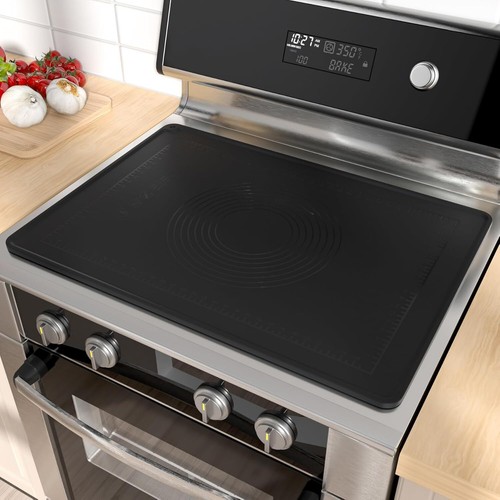 Silicone Stove Top Cover Mat - Smooth Flat Glass Electric Stovetop ...