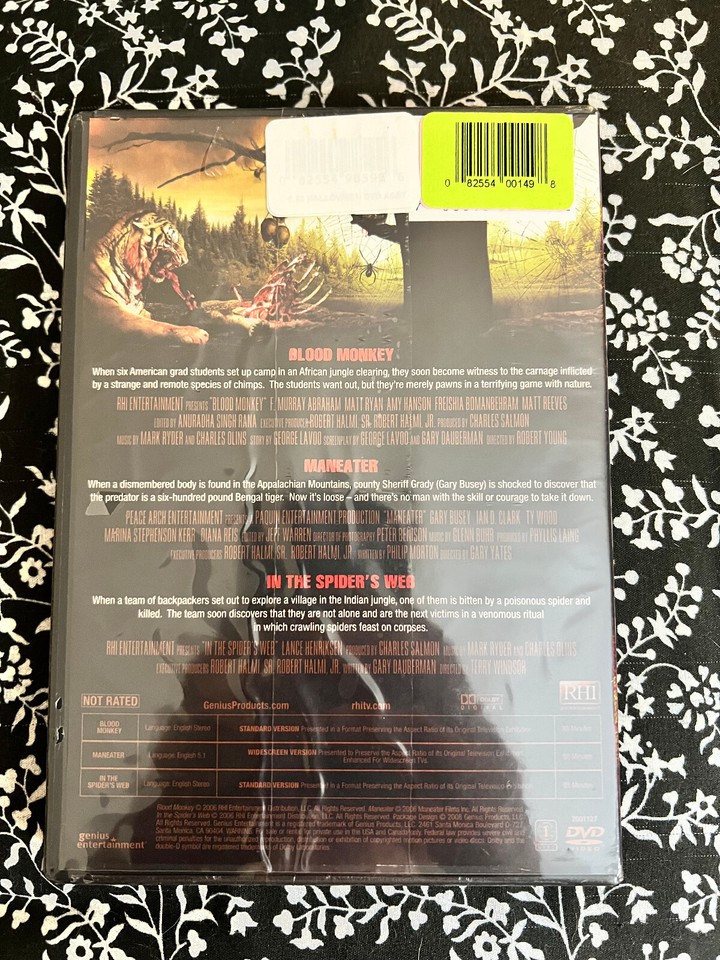 Maneater Series Collection Vol 1 - Blood Monkey, In The Spiders Web, Maneater... 796019821582| eBay