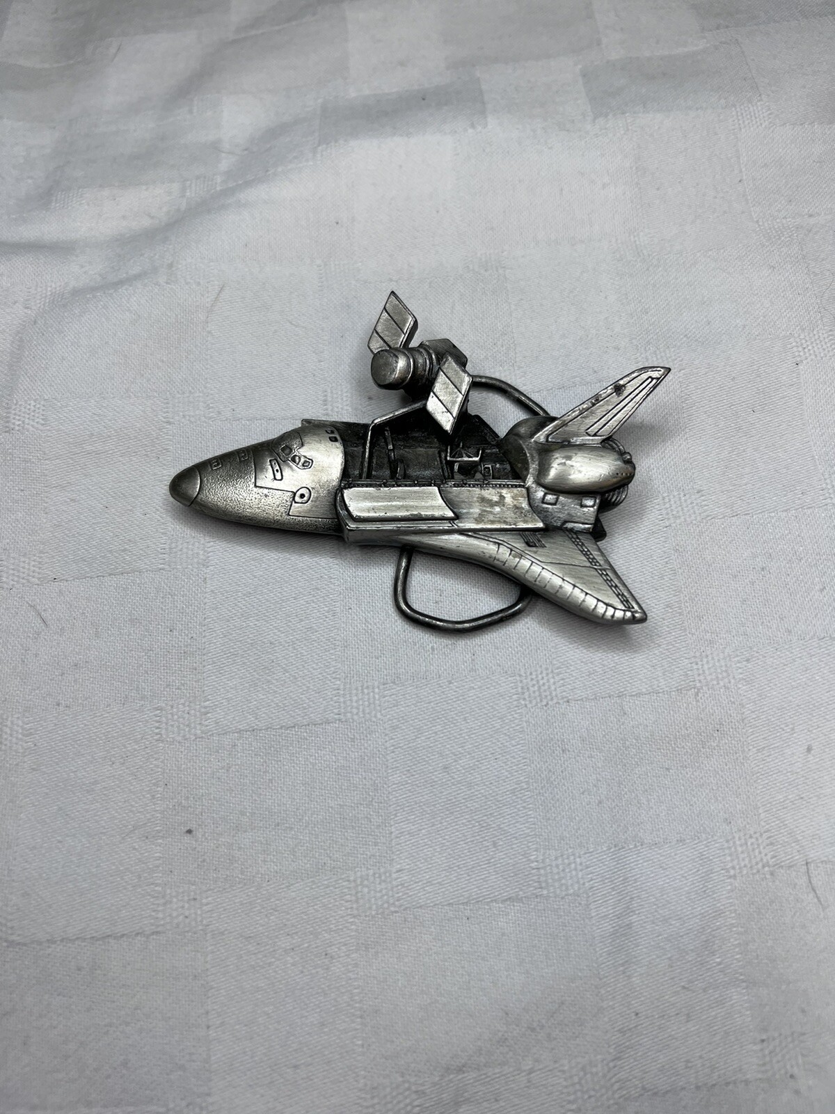 Vintage NASA Space Shuttle Metal Belt Buckle The Belt… - Gem