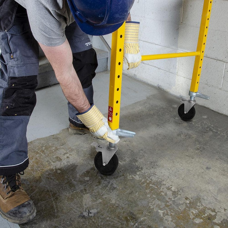 MetalTech Casters Leveling Jacks for Baker Style Scaffolding Platform ...