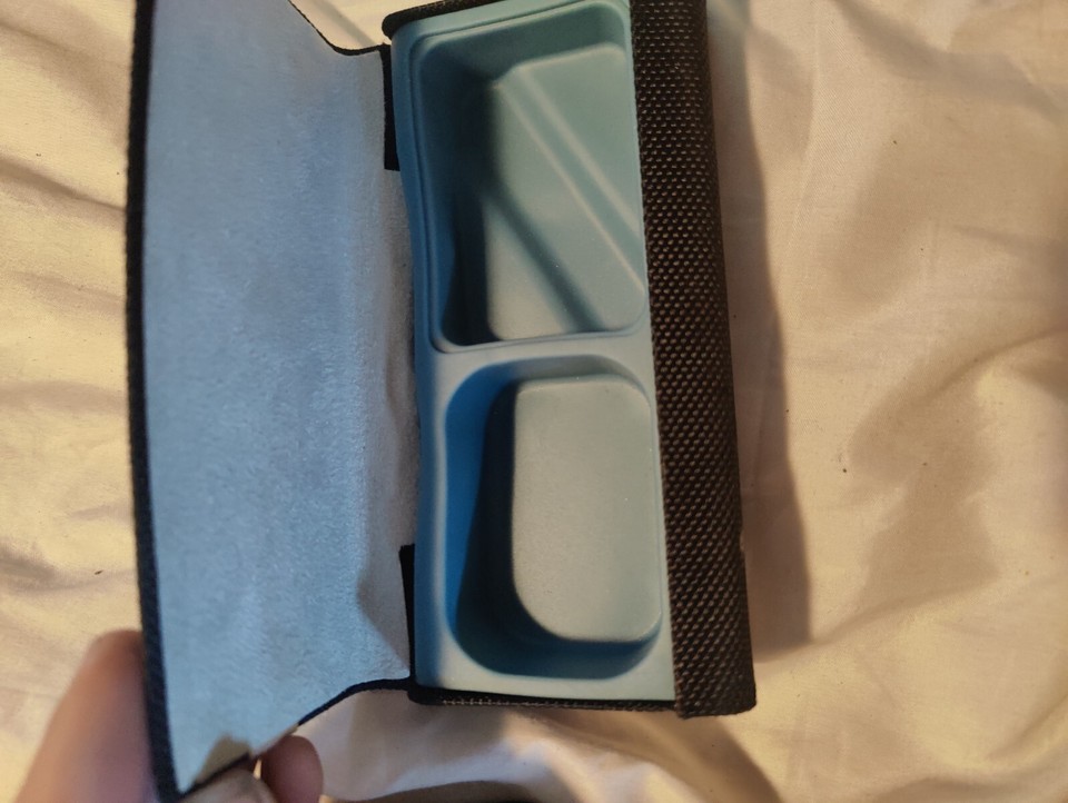 Starkey Protective Hearing Aid Case Only Black Travel Container 6" x 3 ...