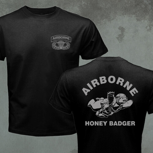 Honey Badger Logo Army