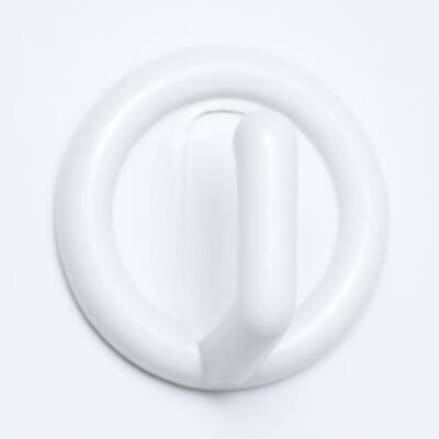 1-1/2" Wall Mount Self-Adhesive L-Shape Hanging Storage Hook - 4 Pack ...
