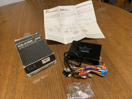 JVC KS-A16K Automotive Car Stereo Amplifier Compact Vintage New In Box ...
