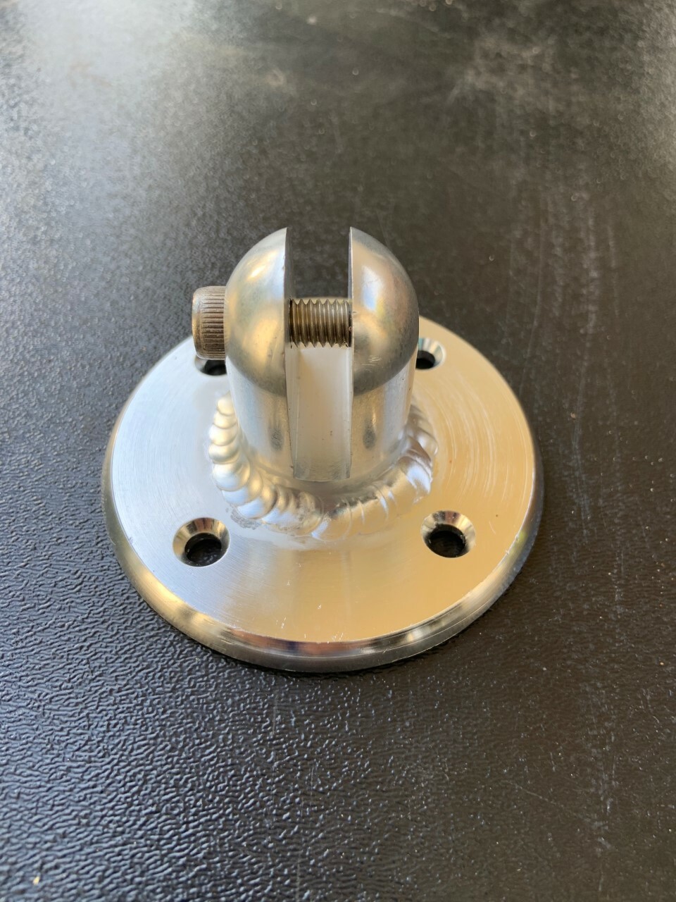 Aluminum Outrigger Round Pad Hinge Base 3 ½” | eBay