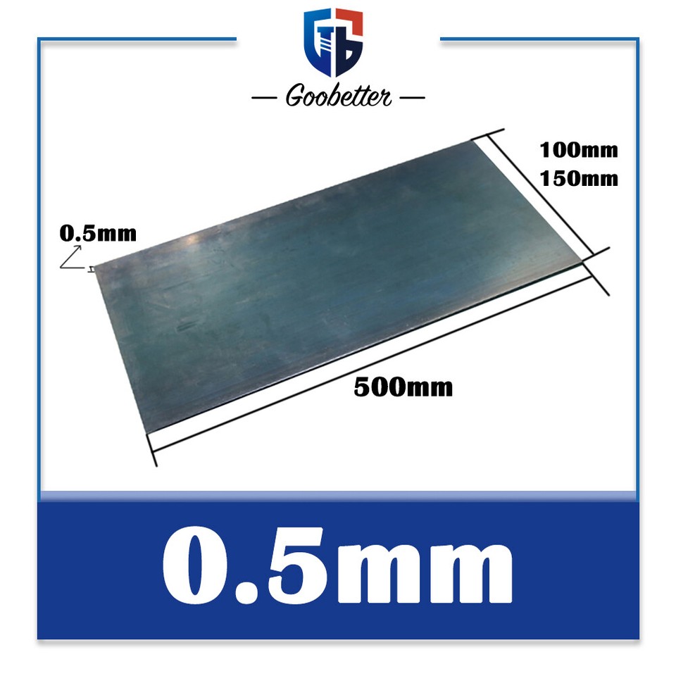 65Mn Spring Steel Strip 0.1~0.7mm Thick Shim Plate Sheet 100/125/150 ...