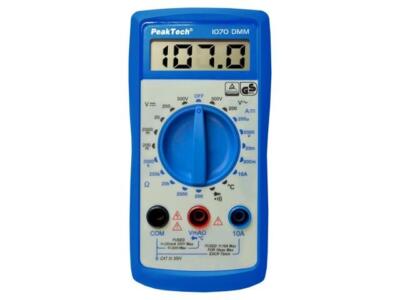 P 1070 Digitaler Multimeter LCD 35 Ziffern (2000) VAC: 200/300V ...
