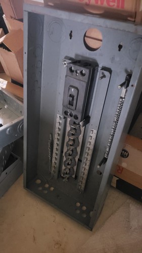 Home Line 200 amp 240v QOM2 Bus Bar Replacement Box with 200amp breaker ...