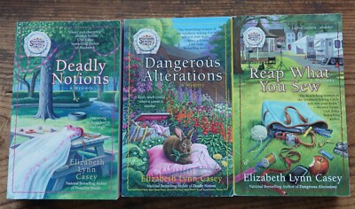 Set of 3 Southern Sewing Circle Mysteries by Elizabeth Lynn Casey Books ...