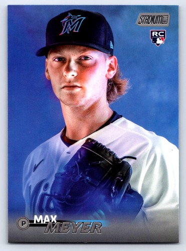 2023 Stadium Club #206 Max Meyer Miami Marlins RC BASEBALL Card | eBay