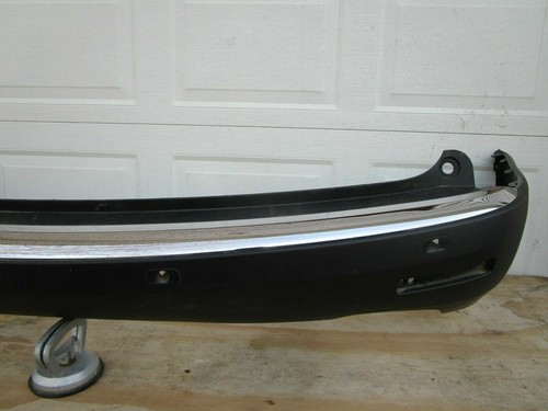2007-2012 GMC ACADIA REAR BUMPER COVER PANEL PLASTIC W/ SENSOR HOLES ...