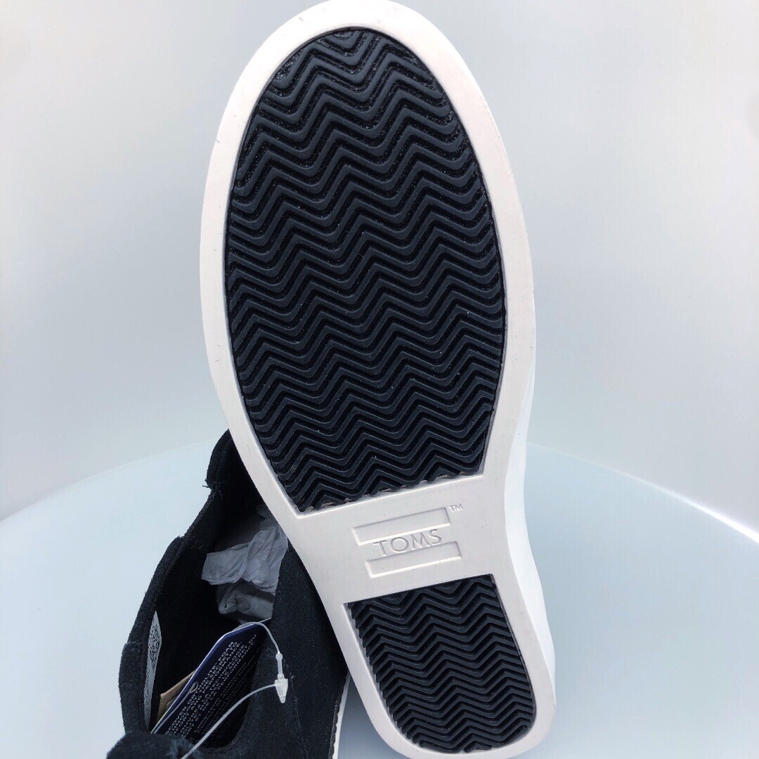 Toms Bryce Size 7 Black Suede Shoes | eBay